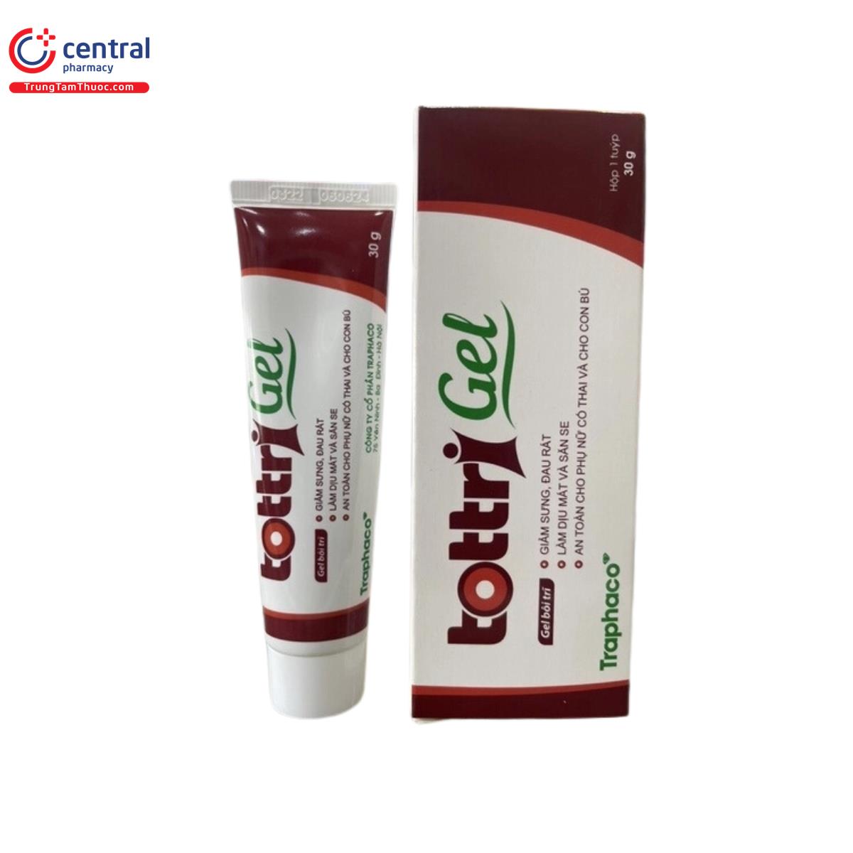 Thuốc Tottri gel - Giải pháp an toàn làm giảm đau rát trong bệnh trĩ