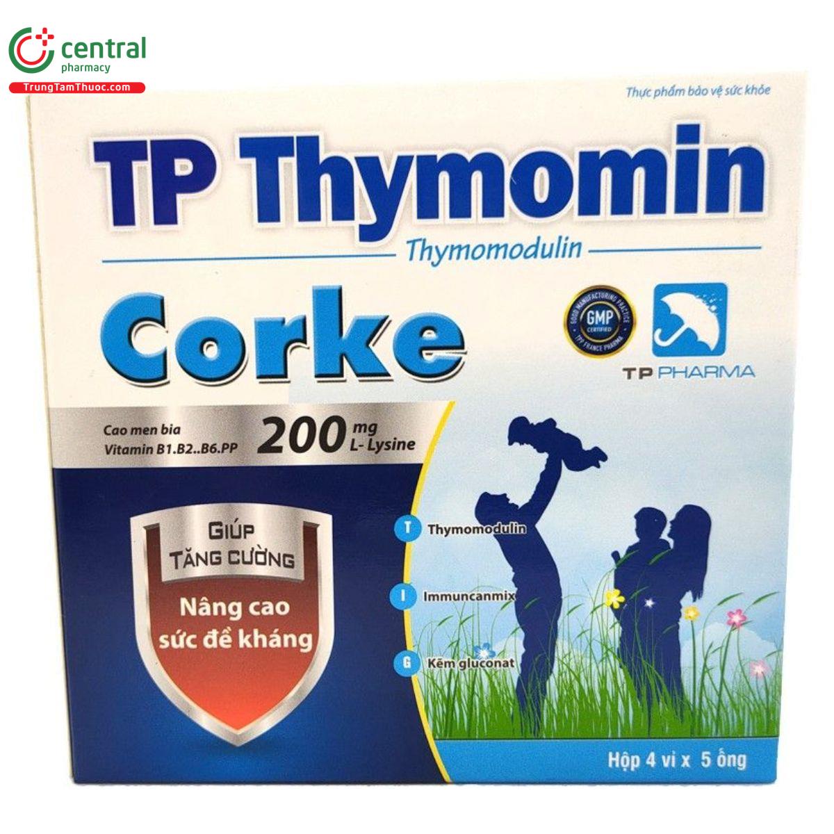 Thuốc TP Thymomin Corke giúp tăng cường sức đề kháng cho cơ thể