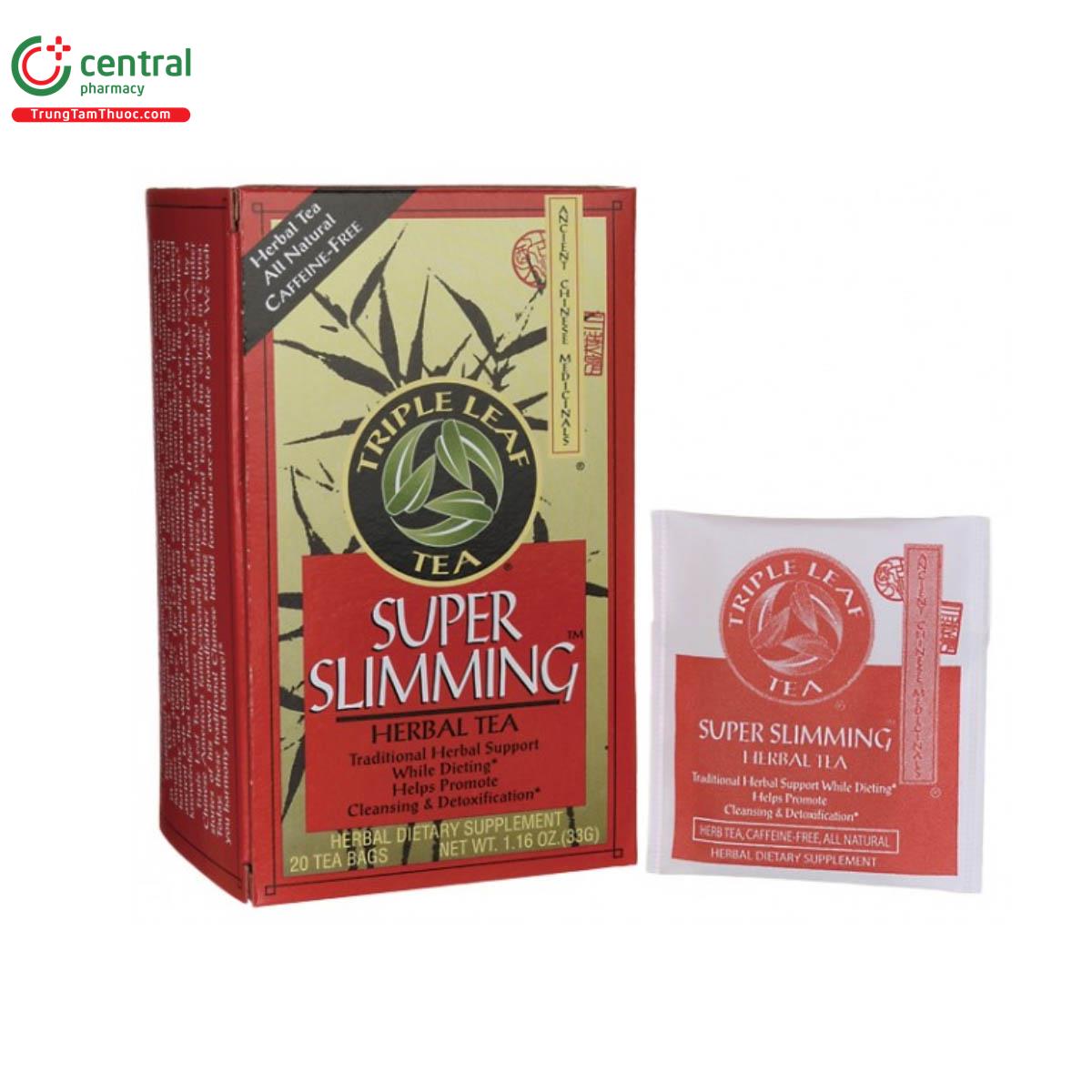 Trà giảm cân Triple Leaf Tea Super Slim Herbal Tea - Giảm cân an toàn