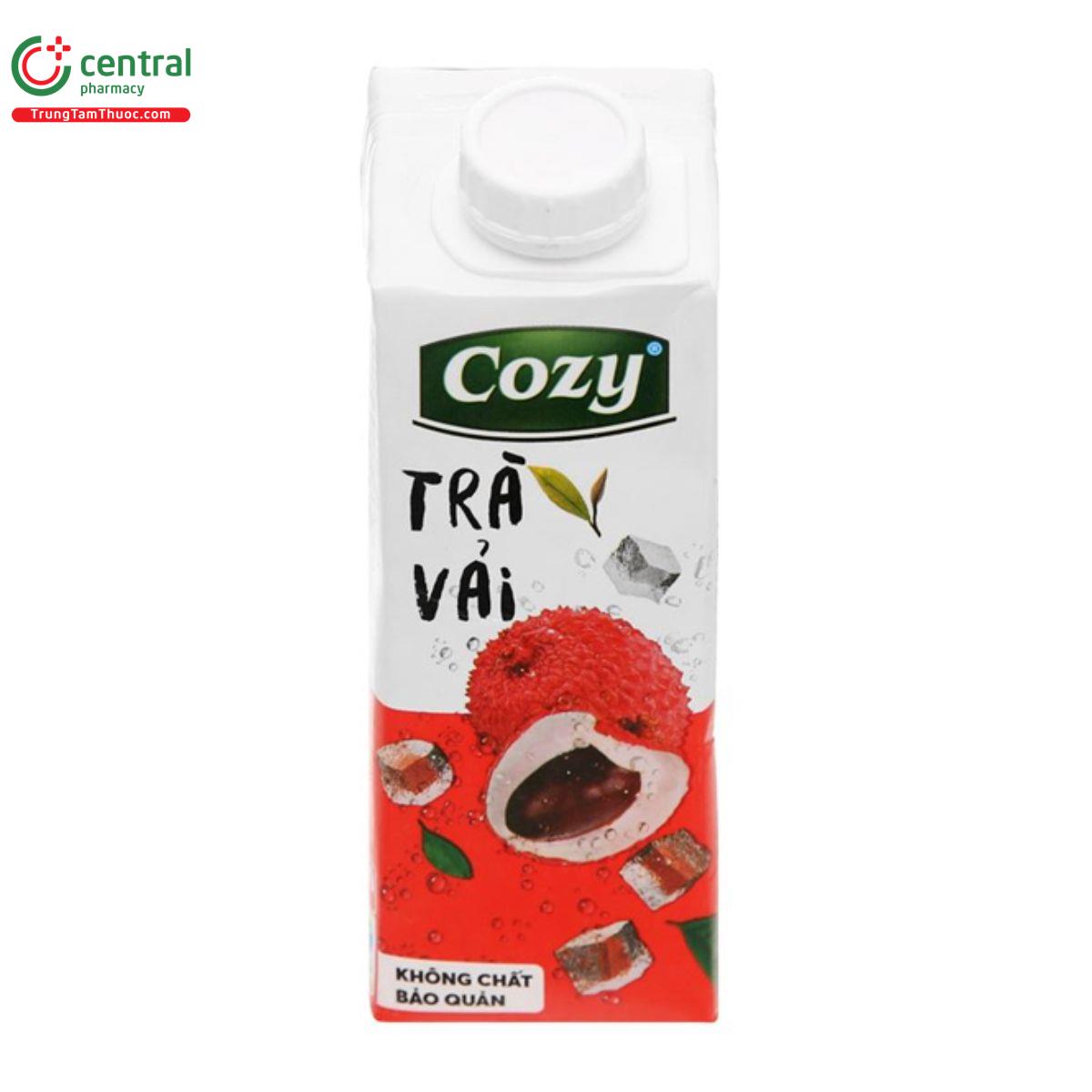 Trà Vải Cozy - Thức uống giải khát mát lạnh, dịu họng tự nhiên mỗi ngày