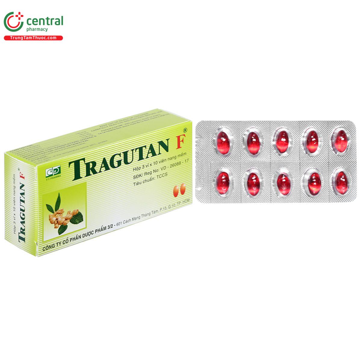 Thuốc Tragutan F - Chỉ định điều trị ho do dị ứng, sát khuẩn hô hấp