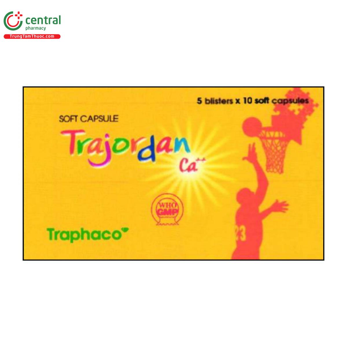 Thuốc Trajordan Ca giúp bổ sung Lysine và các khoáng chất Calci, vitamin