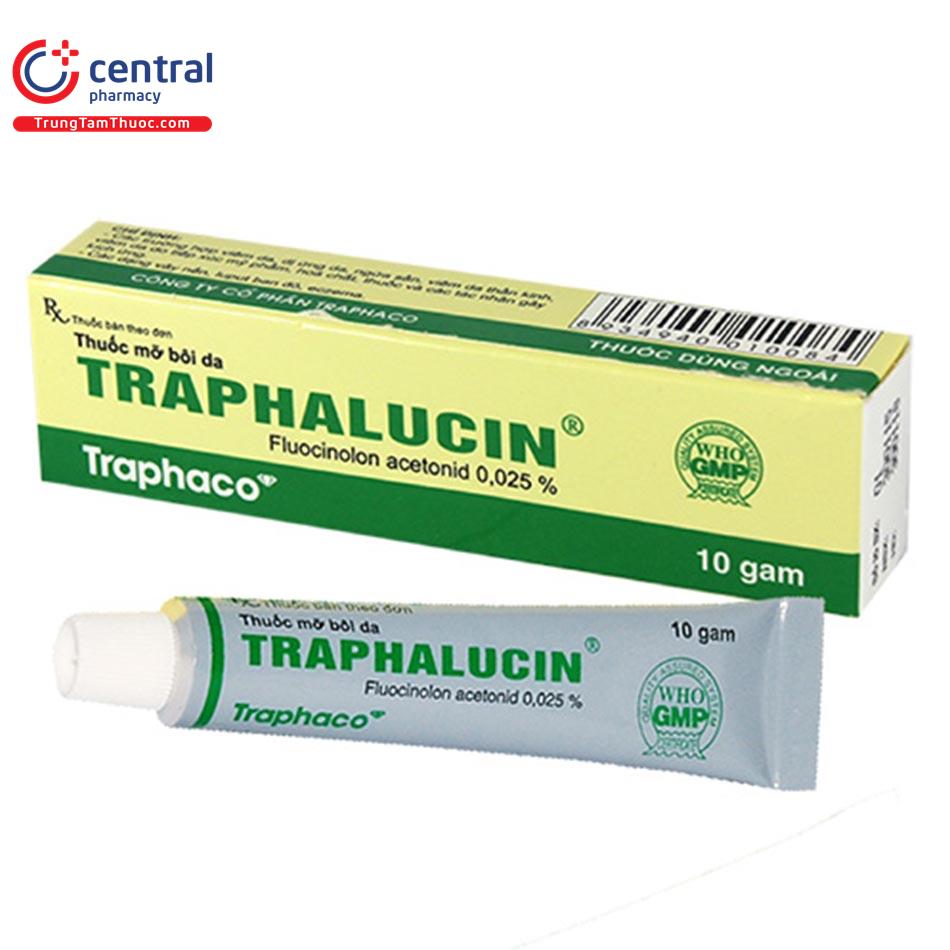 [CHÍNH HÃNG] Thuốc Traphalucin - Điều trị chàm, viêm da, vảy nến