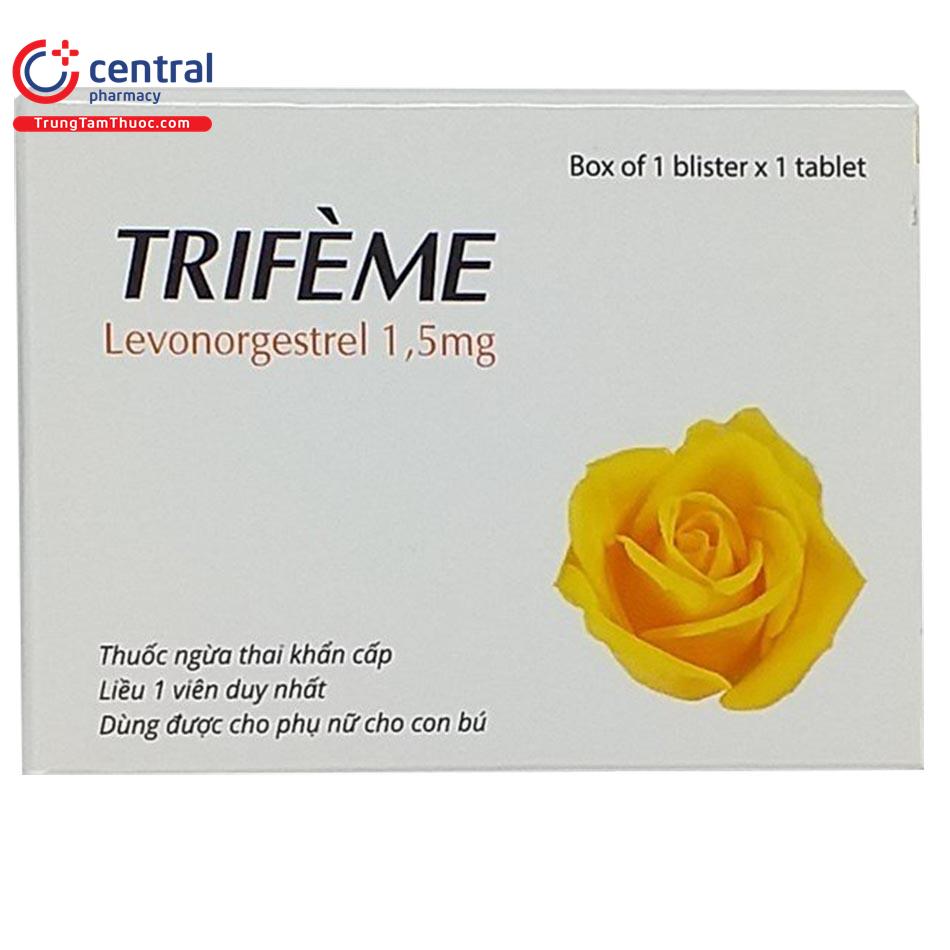 [CHÍNH HÃNG] Thuốc tránh thai Trifème: tác dụng và giá bán