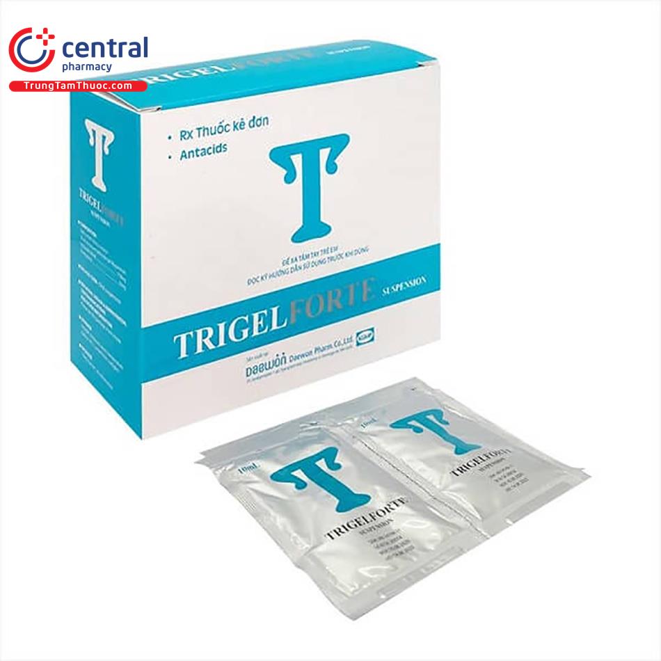 [CHÍNH HÃNG] Thuốc Trigelforte Suspension giúp giảm acid dạ dày