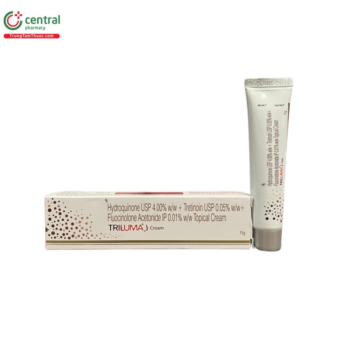 Triluma Cream 15g (Ấn Độ) - Kem bôi trị nám, tàn nhang