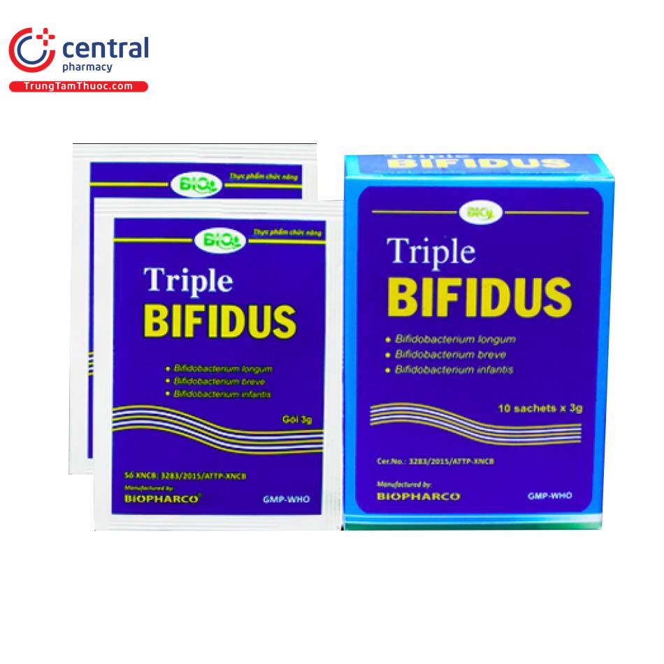 Triple Bifidus là thuốc gì? Công dụng, liều dùng, lưu ý khi sử dụng?