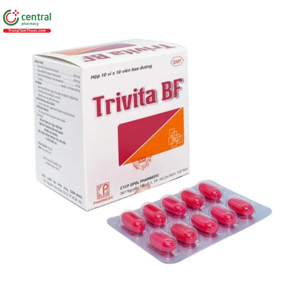 Trivita BF - Bổ sung Vitamin nhóm B cần thiết cho cơ thể