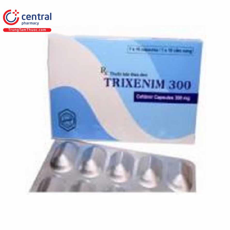 Thuốc Trixenim 300mg: Chỉ định và lưu ý khi sử dụng