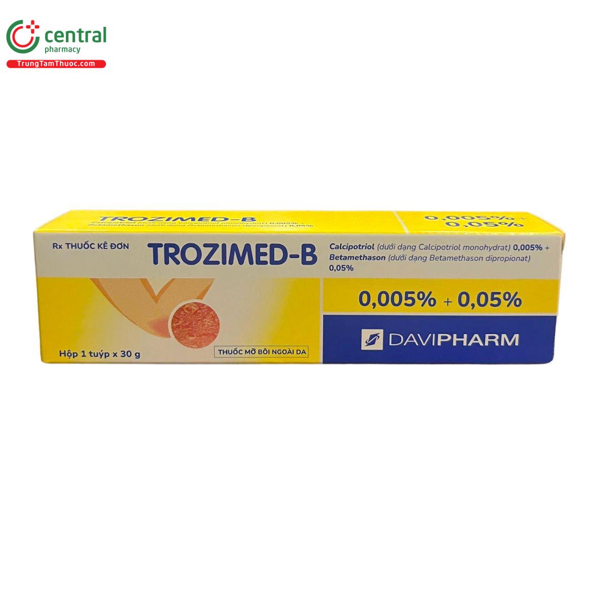 [CHÍNH HÃNG] Thuốc Trozimed-B điều trị bệnh vảy nến hiệu quả