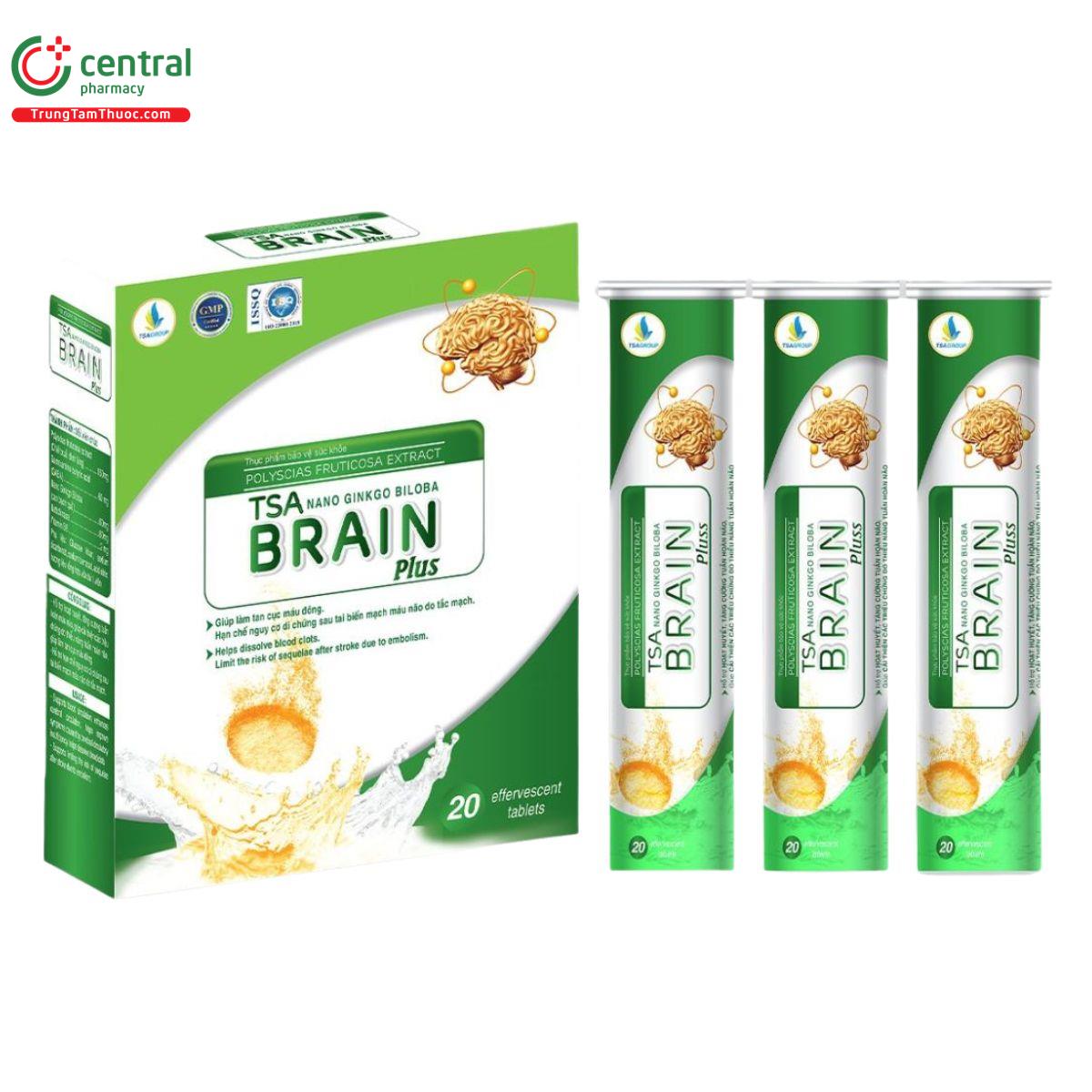 Thuốc TSA Brain Plus hạn chế nguy cơ dị chứng sau tai biến mạch máu não
