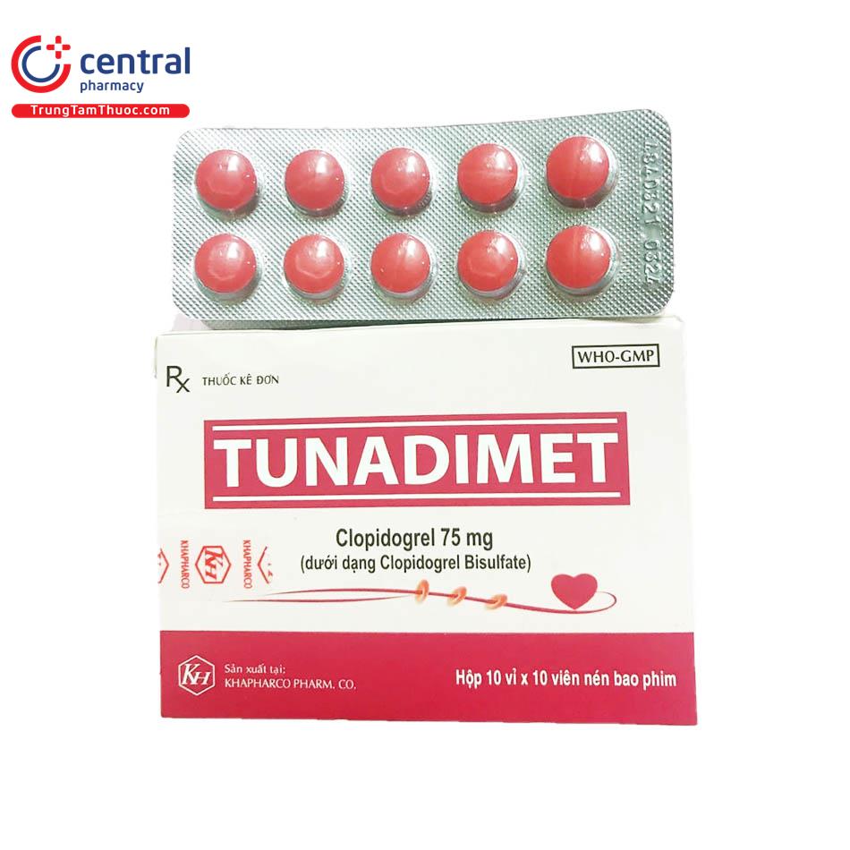 [CHÍNH HÃNG] Thuốc Tunadimet giảm nguy cơ tai biến tim mạch