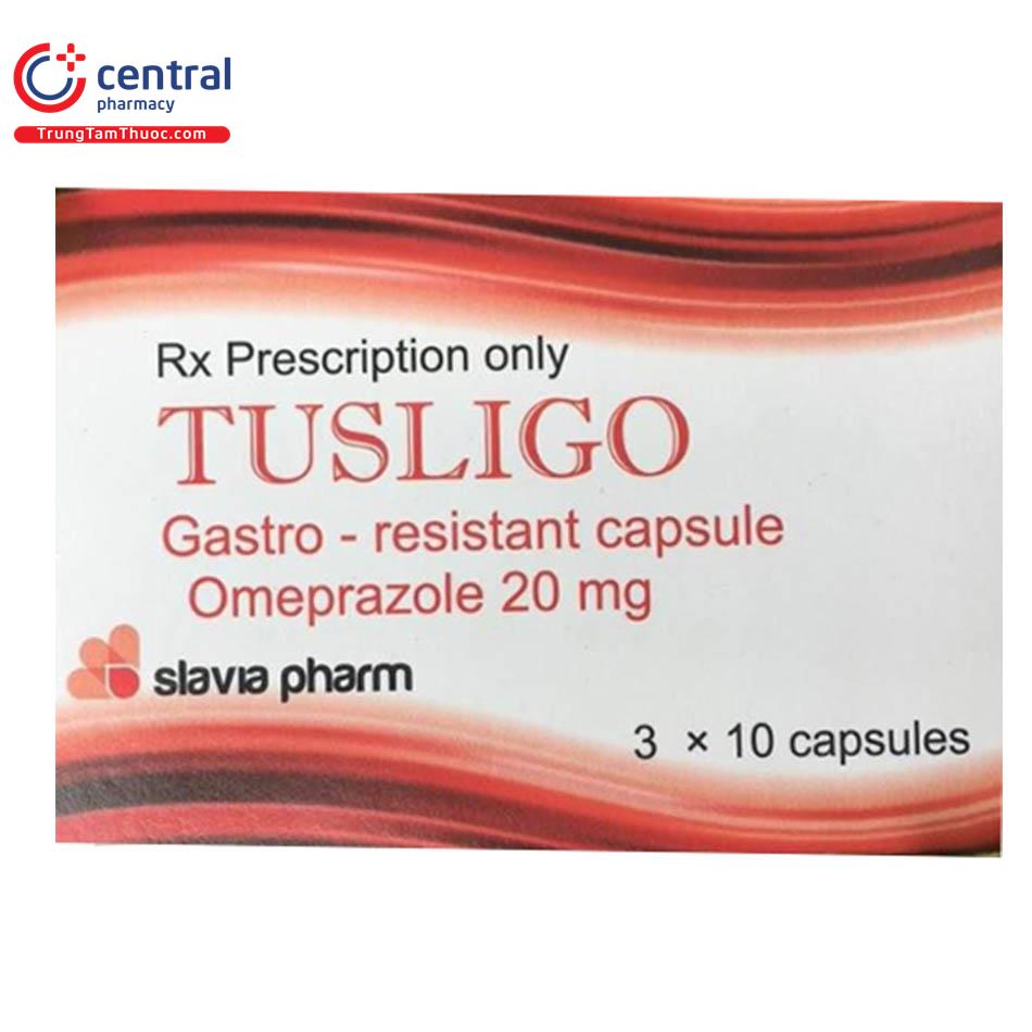 [CHÍNH HÃNG] Thuốc Tusligo 20mg điều trị trào ngược dạ dày, thực quản