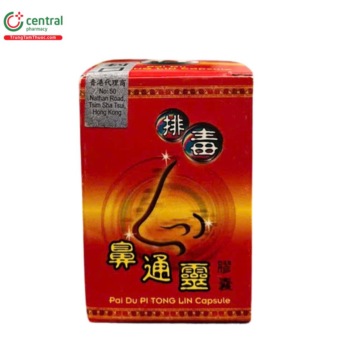 Viêm xoang viêm mũi Tỷ Thống Linh – Pai Du Pi Tong Lin Capsule