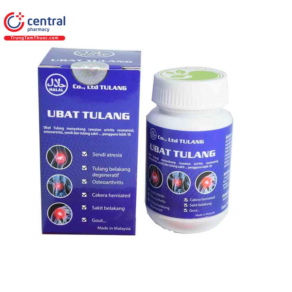 Thuốc Ubat Tulang - Hỗ trợ chữa đau nhức xương khớp