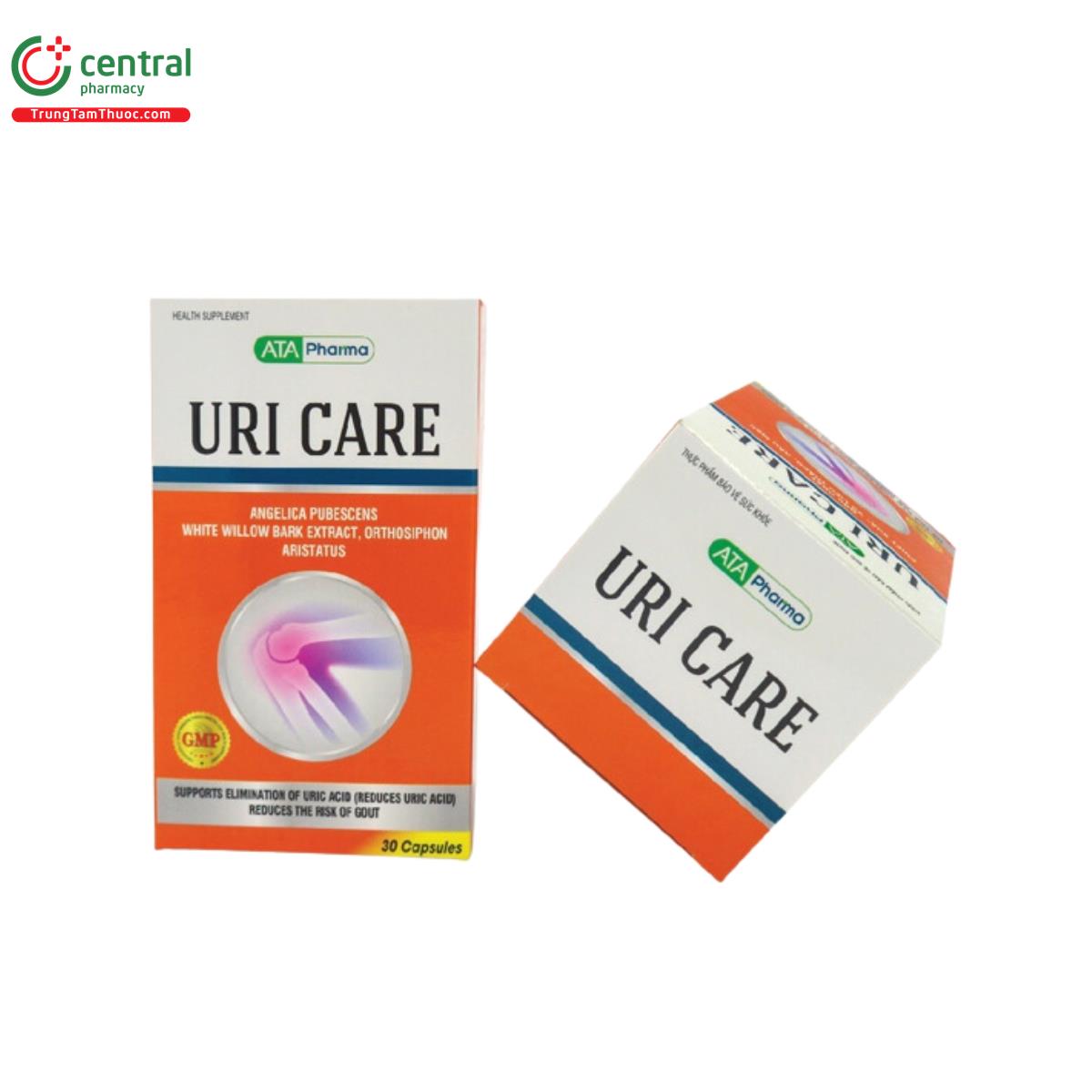 Thuốc Uri Care - Điều chỉnh lượng acid uric, giảm sưng đau do gout