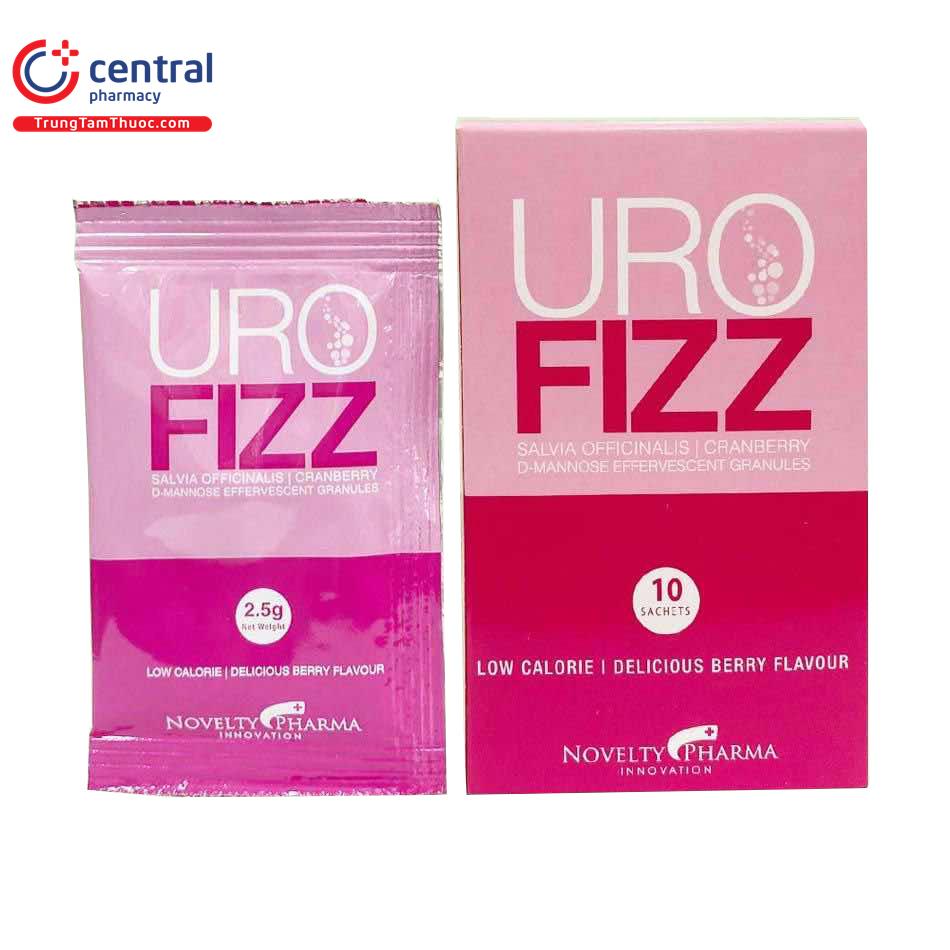 Thuốc UroFizz hỗ trợ điều trị tiểu buốt, viêm đường tiểu