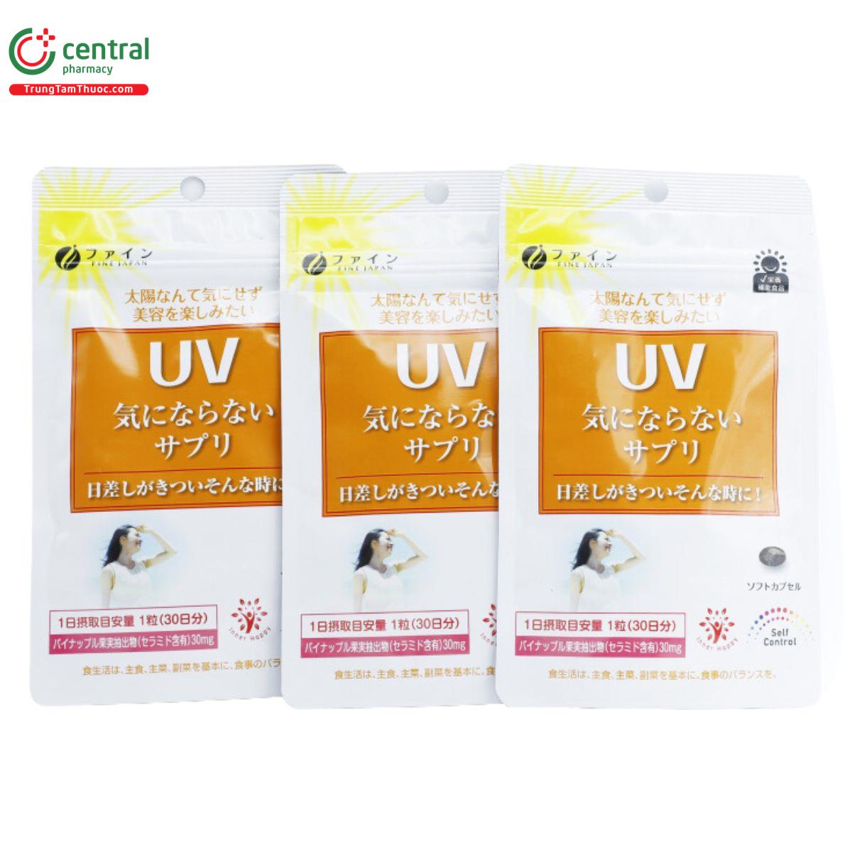 Viên uống chống nắng UV Fine Japan - Bảo vệ da khỏi tia UV gây hại