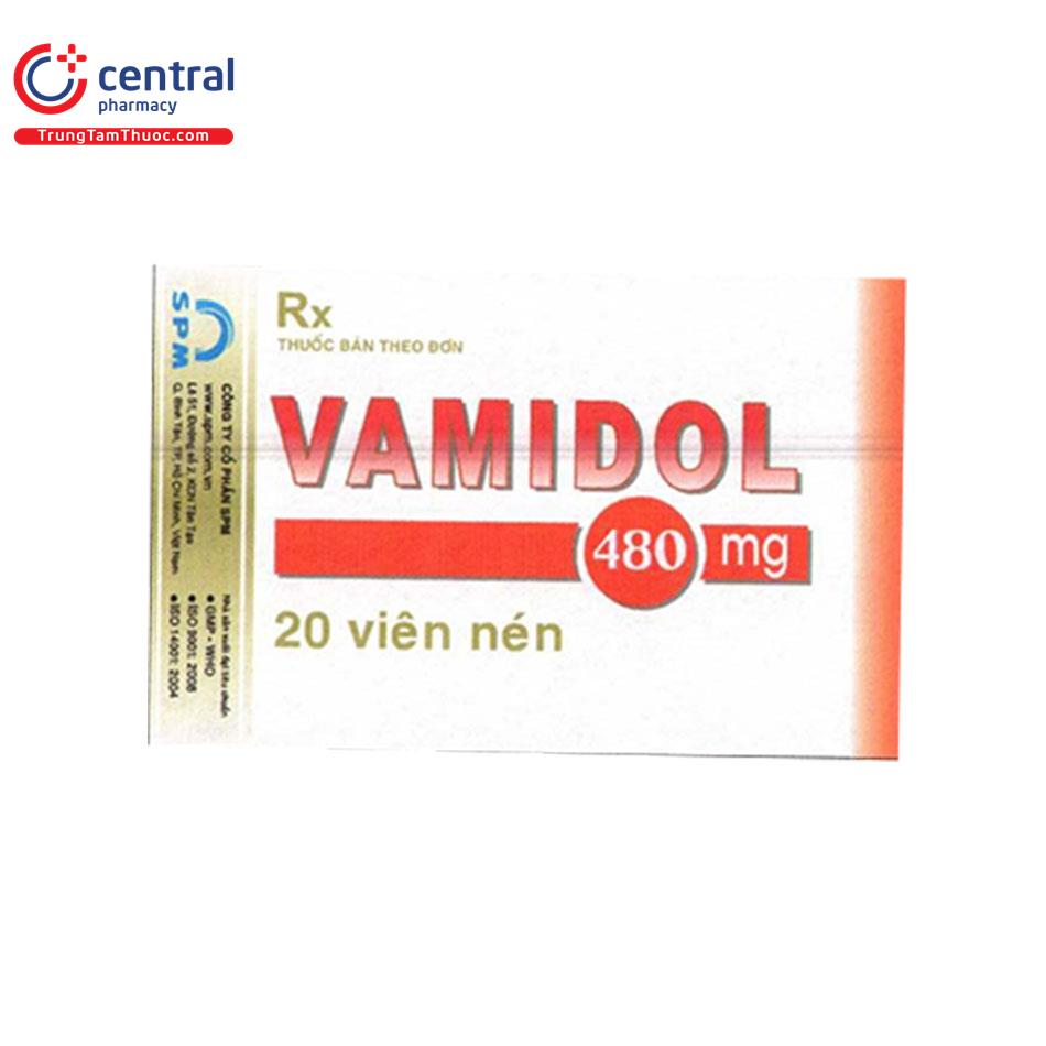 [CHÍNH HÃNG] Thuốc Vamidol 480mg điều trị nhiễm khuẩn