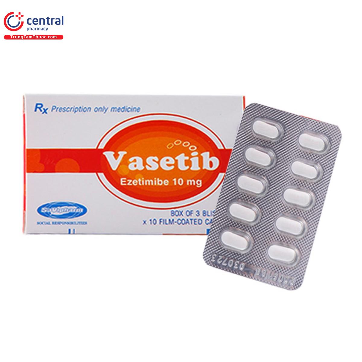 Thuốc Vasetib - Thuốc điều trị tăng mỡ máu nguyên phát hiệu quả