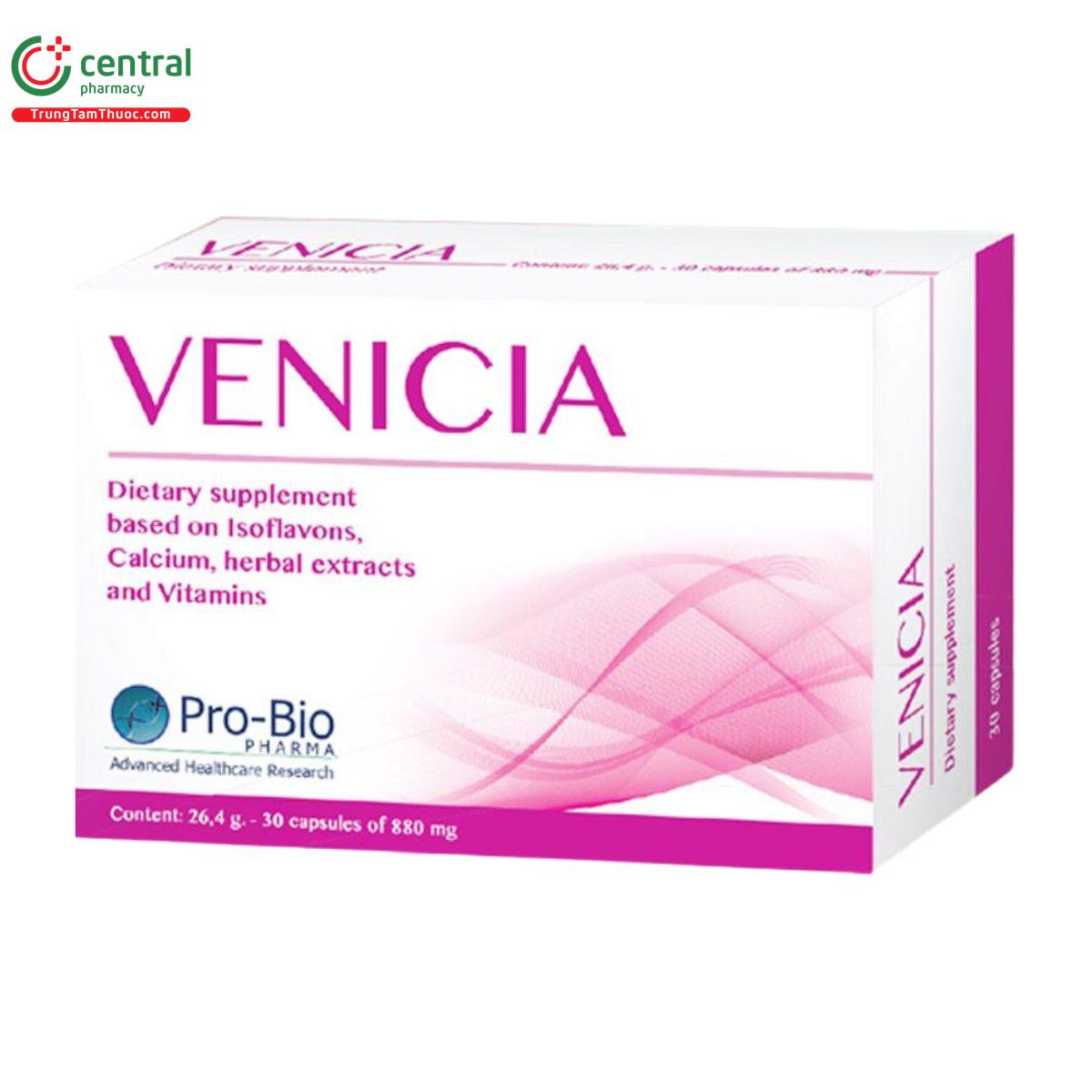 Thuốc Venicia cân bằng nội tiết tố nữ giai đoạn tiền mãn kinh, mãn kinh