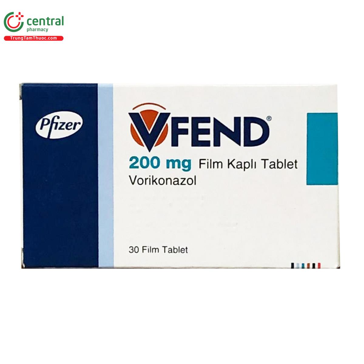 [CHÍNH HÃNG] Thuốc Vfend 200mg - Điều trị nấm Candida dứt điểm