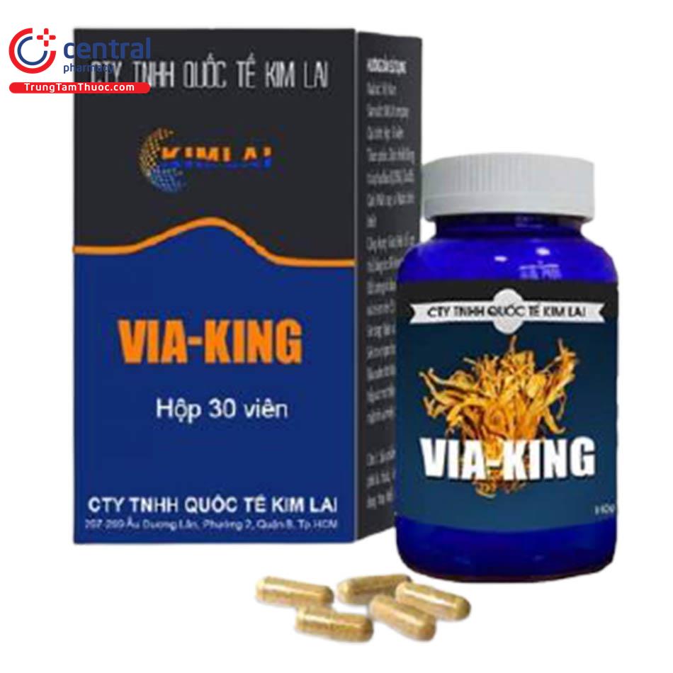 Via-King - Giúp bổ thận tráng dương, lấy lại phong độ nam giới