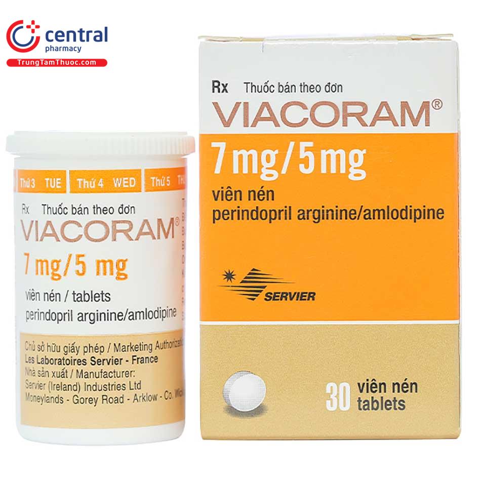 Thuốc Huyết Áp Viacoram 7mg/5mg: Lựa Chọn Đầu Tiên Cho Bệnh Nhân Tăng ...
