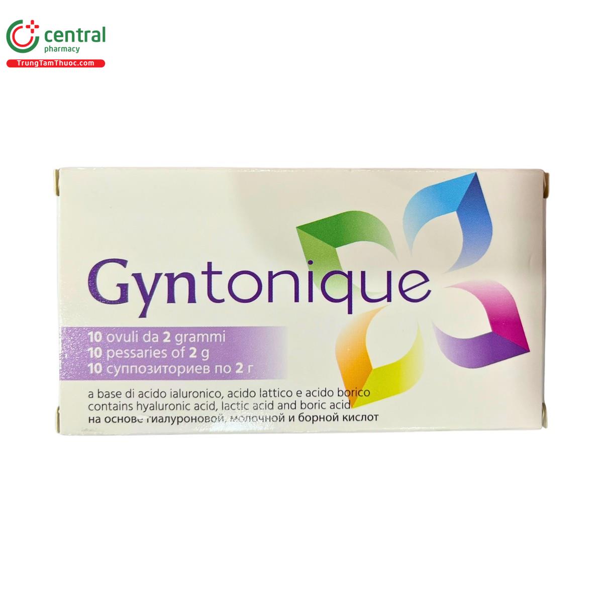 Thuốc đặt phụ khoa Gyntonique giúp ngăn ngừa nhiễm khuẩn, nấm âm đạo