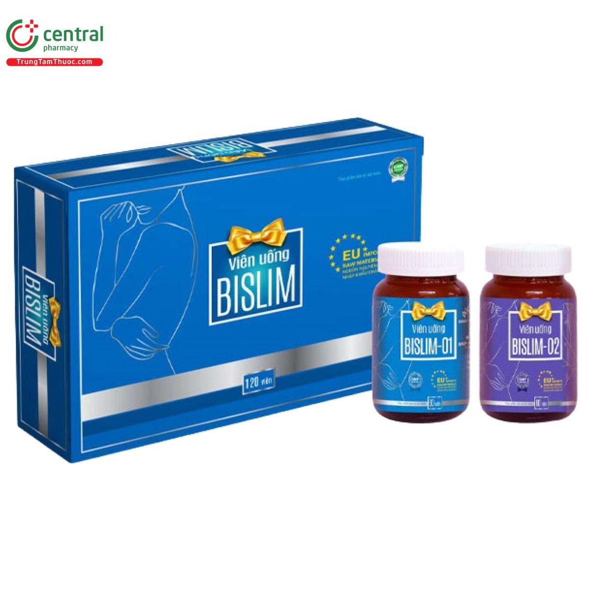 Thuốc Viên Uống Bislim giúp giảm hấp thu chất béo, kiểm soát thèm ăn