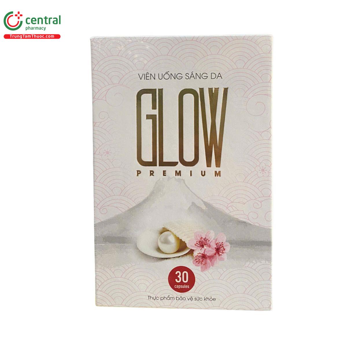 Viên uống sáng da Glow Premium dưỡng da sáng mịn, giảm thâm nám