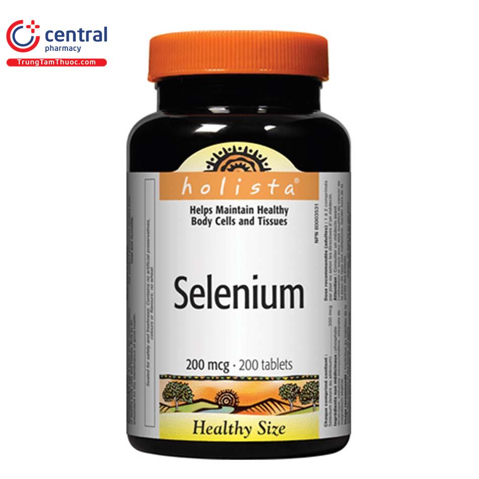 Thuốc Selenium 200mcg Holista: Chỉ định, liều dùng và lưu ý sử dụng