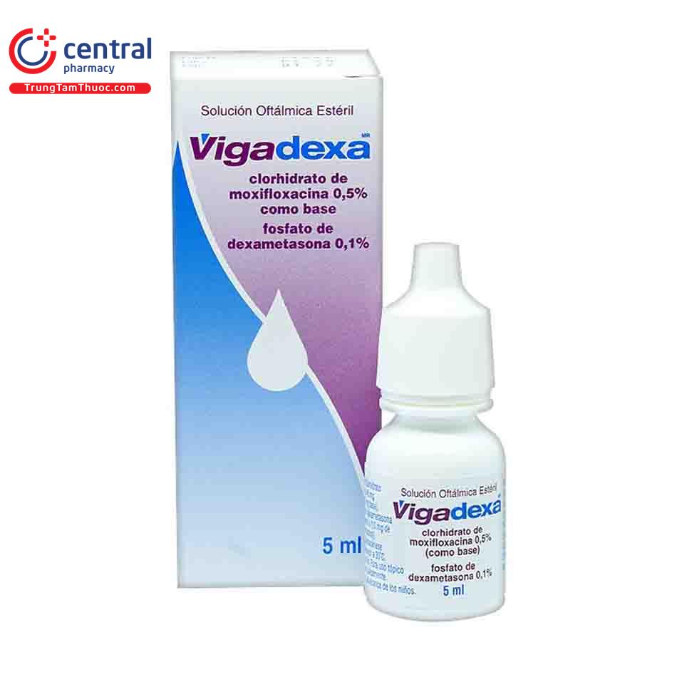 Thuốc nhỏ mắt Vigadexa 5ml: Cách dùng – liều dùng, lưu ý sử dụng