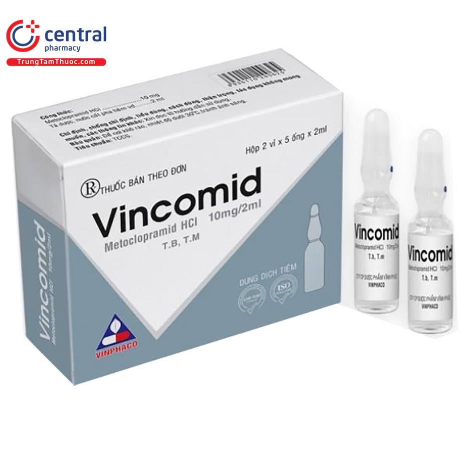 Thuốc Vincomid: công dụng, liều dùng, lưu ý khi sử dụng