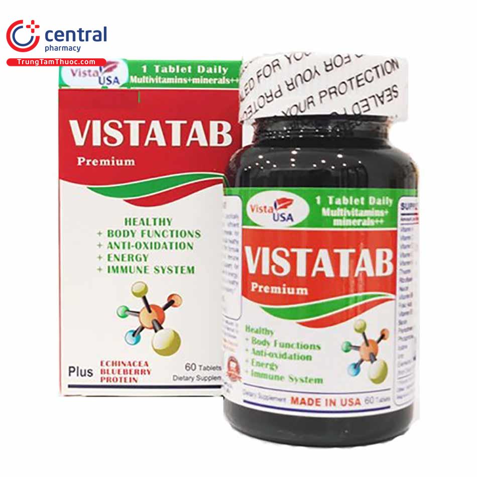 Thuốc Vistatab Premium - Cải thiện hệ miễn dịch, tăng sức đề kháng