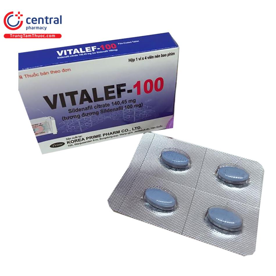 [CHÍNH HÃNG] Thuốc Vitalef 100 khẳng định bản lĩnh đàn ông