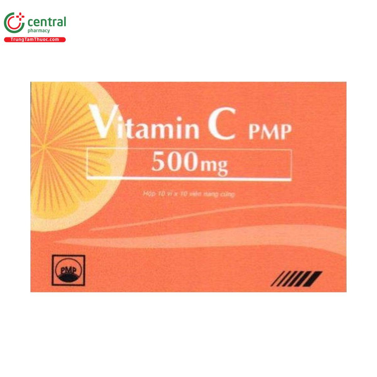 Thuốc Vitamin C PMP 500mg - Điều trị tình trạng thiếu hụt vitamin C