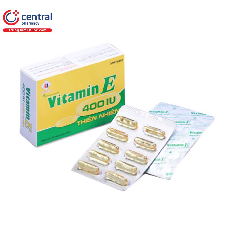 [CHÍNH HÃNG] Thuốc Vitamin E 400 IU Thiên Nhiên Domesco