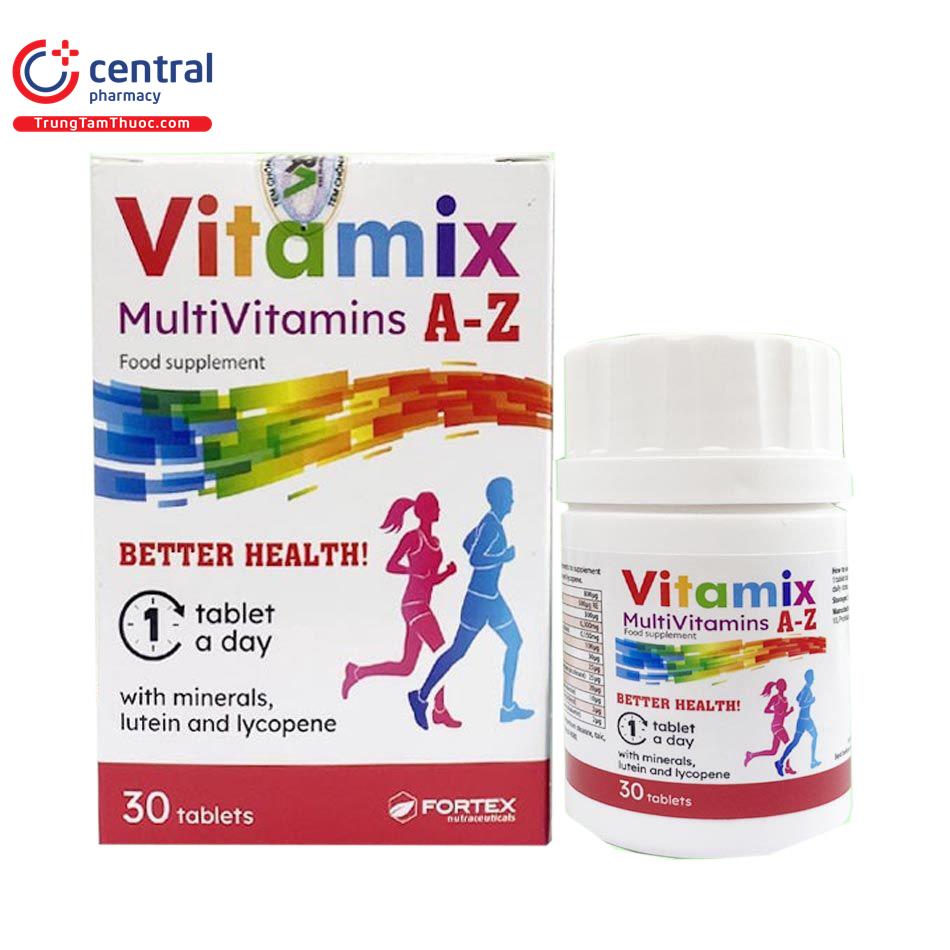 Thuốc Vitamix MultiVitamins A-Z cho một cơ thể khỏe mạnh