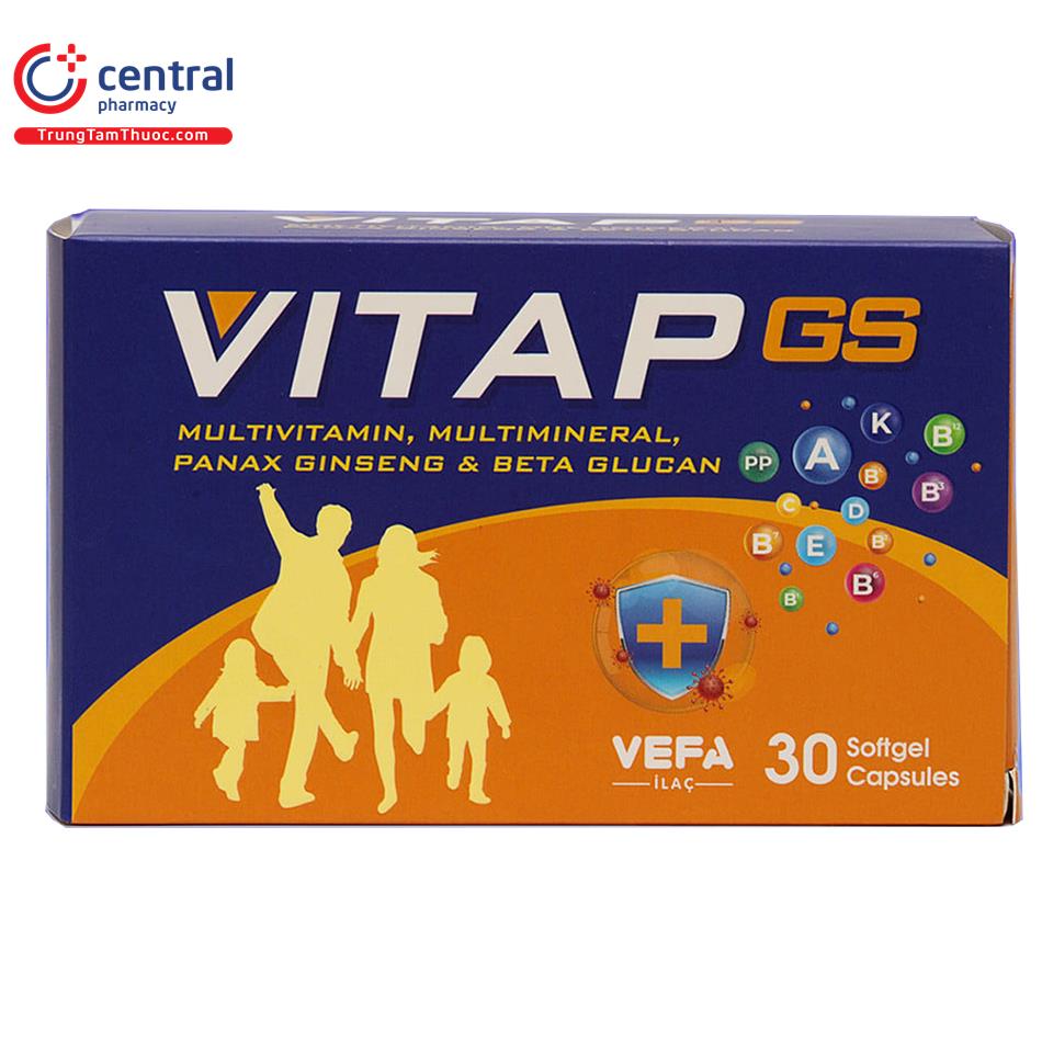 Thuốc Vitap GS bổ sung vitamin và khoáng chất tốt cho cơ thể