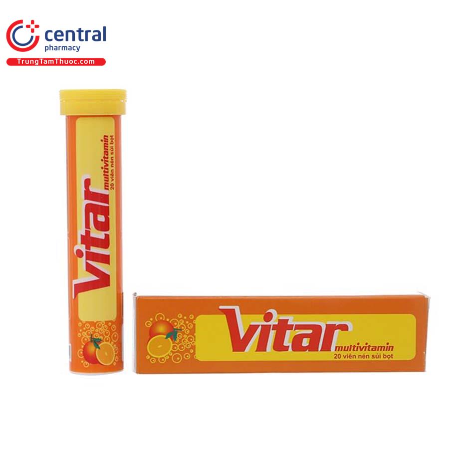 Thuốc Vitar Multivitamin: tác dụng, cách dùng và lưu ý sử dụng