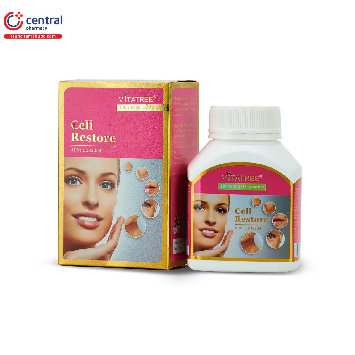 Thuốc Vitatree Cell Restore - Viên uống tái tạo tế bào tế bào gốc