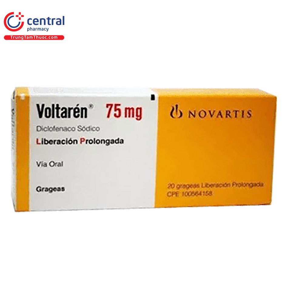 Thuốc Voltaren 75mg - dứt điểm cơn đau do viêm khớp, thấp khớp
