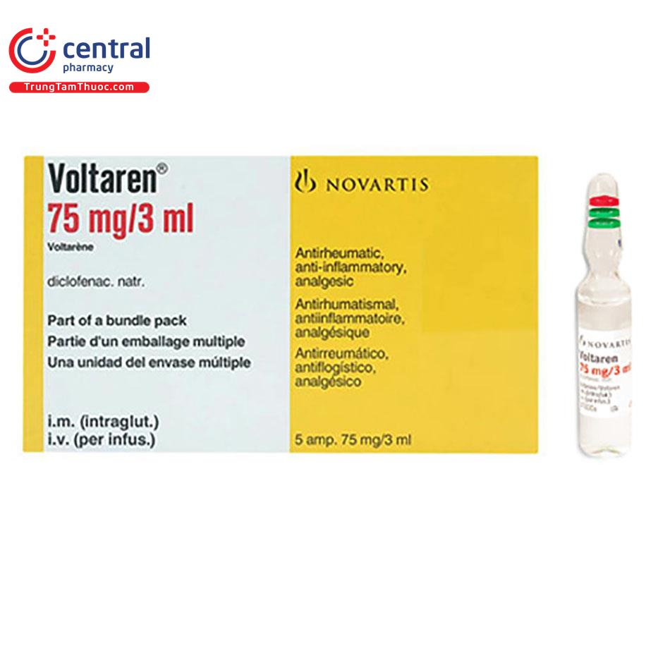 Thu c Voltaren 75mg D ng Ti m T c D ng Li u D ng V C ch S D ng Hi u Qu 