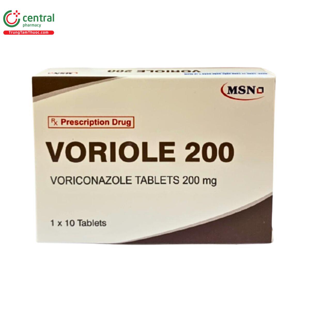 Voriole 200mg (Voriconazole) - Thuốc kháng nấm thế hệ mới