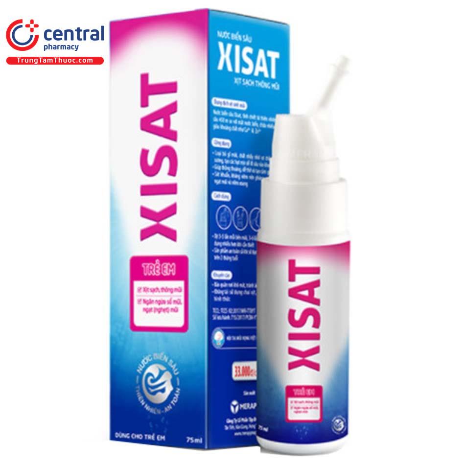 Thuốc Xisat Trẻ em 75ml làm sạch niêm mạc, bảo vệ đường hô hấp cho bé