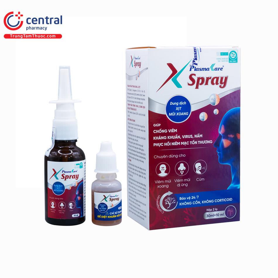 Xịt mũi Plasma Kare Spray - Giúp cho đường thở thông thoáng
