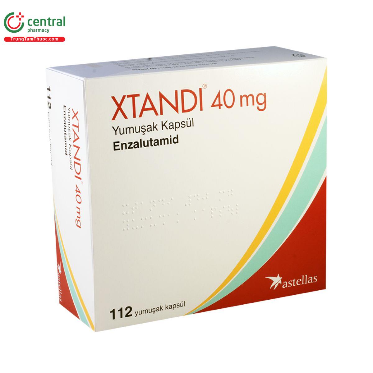 Thuốc Xtandi 40mg ( Enzalutamide) điều trị ung thư tuyến tiền liệt