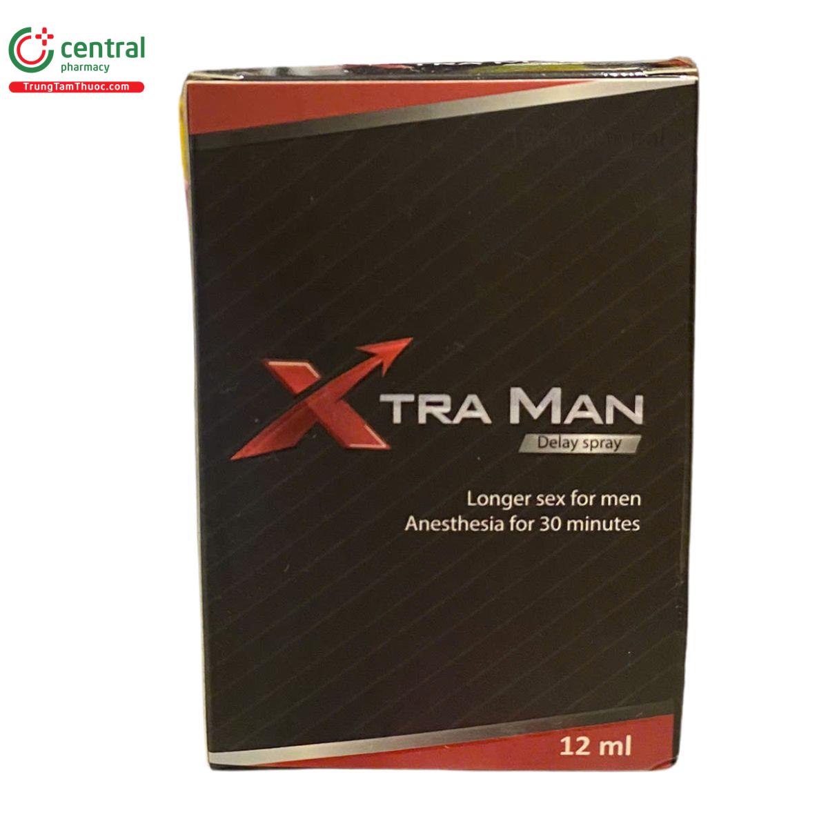 Chai xịt chống xuất tinh sớm Xtra Man Delay Spray giúp kéo dài cuộc yêu