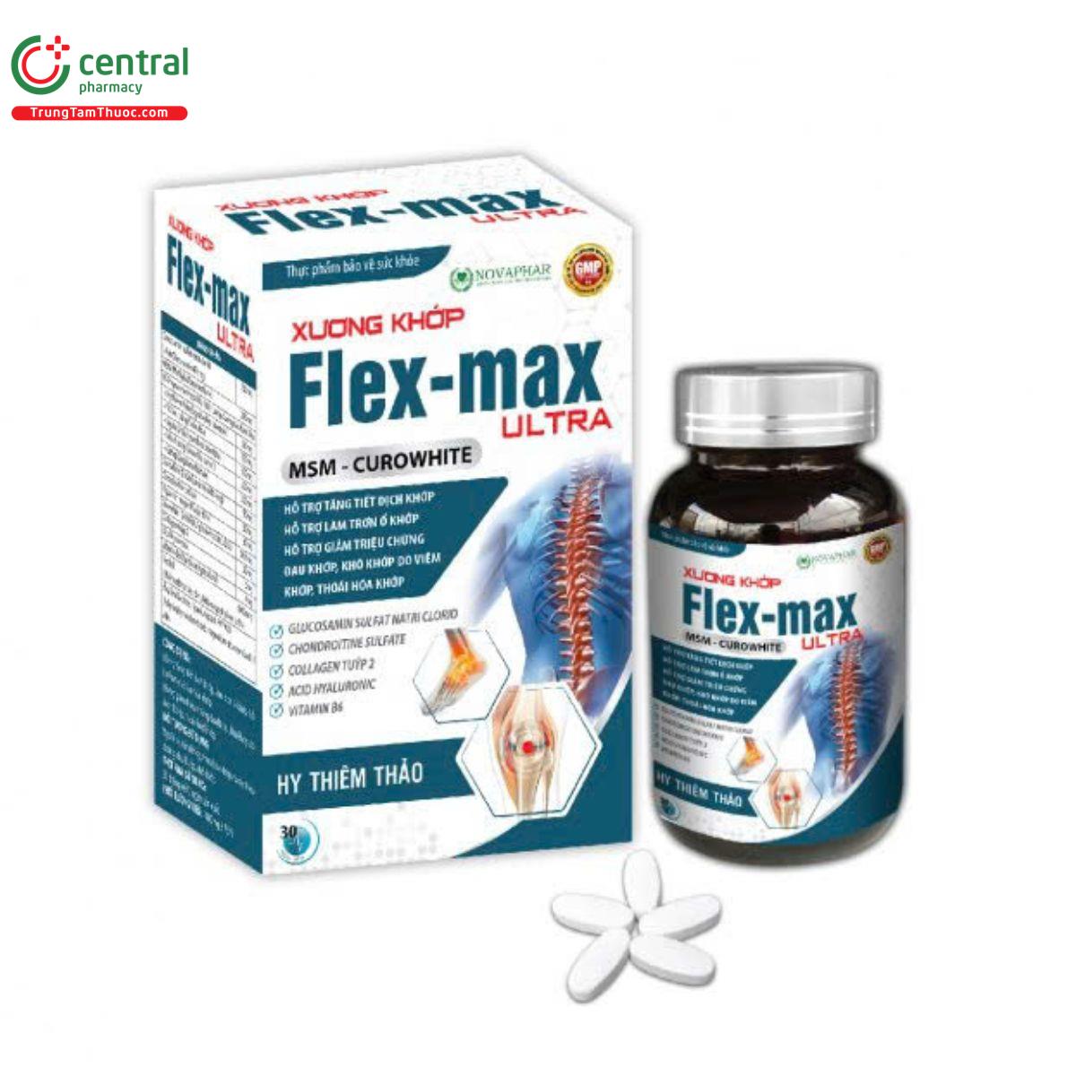 Thuốc Xương Khớp Flex-max ULTRA hỗ trợ đau nhức xương, bảo vệ khớp